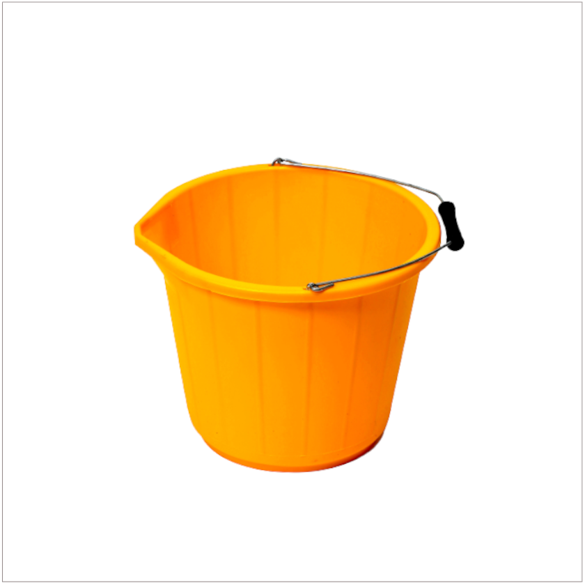 14.5l Yellow Industrial Bucket – Rooneys Home & Hardware