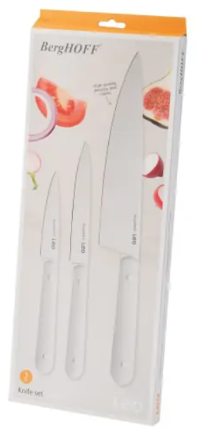 3-pc Starter Knife Set Glints Spirit – Rooneys Home & Hardware