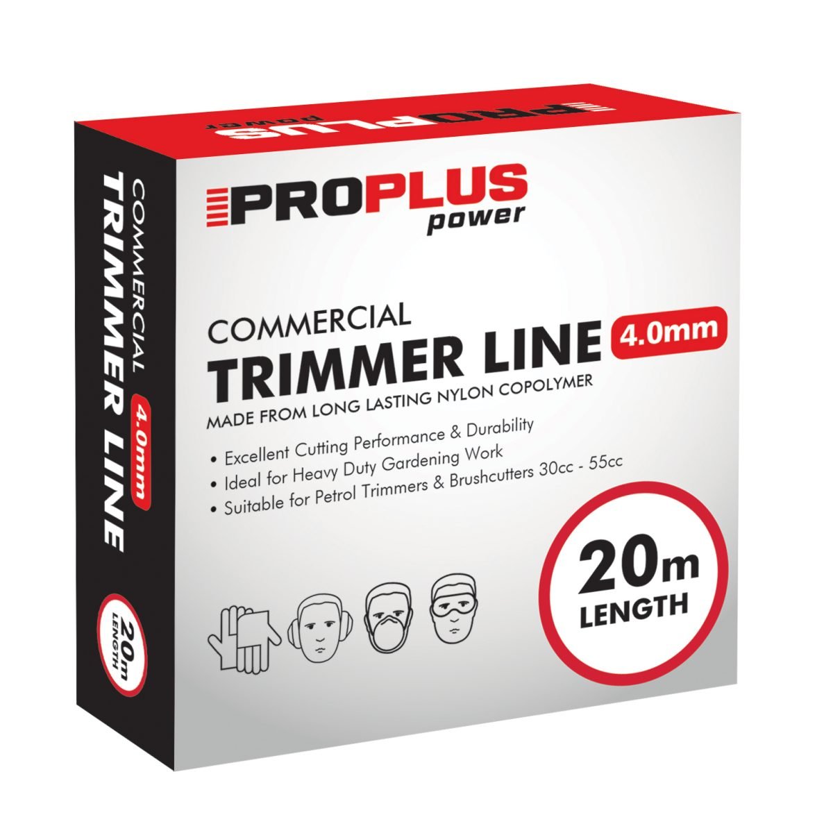 ProPlus Ultra Professional Strimmer Line 4mm x 20m – Rooneys Home ...