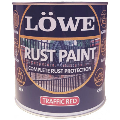 Lowe Rust Paint Red 1L – Rooneys Home & Hardware